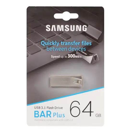 فلش سامسونگ مدل بار پلاس 64 گیگ usb3‎ – لندپاور